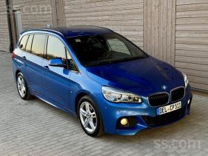 Blue BMW 218 2016 in Jelgava, with an engine capacity of 2.00 L and mileage of 132 thousand km for 13990 €, photo  on AUTOMOTO.COM.LV