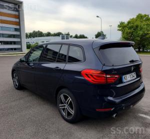 Blue BMW 218 2017 in Riga, with an engine capacity of 2.00 L and mileage of 247 thousand km for 8490 €, photo 5 on AUTOMOTO.COM.LV
