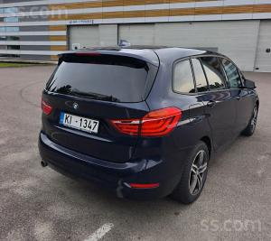 Blue BMW 218 2017 in Riga, with an engine capacity of 2.00 L and mileage of 247 thousand km for 8490 €, photo 4 on AUTOMOTO.COM.LV