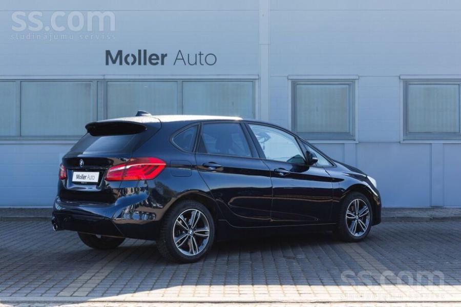 Blue BMW 218 2020 in Ventspils, with an engine capacity of 1.50 L and mileage of 140 thousand km for 15700 €, photo 6 on AUTOMOTO.COM.LV