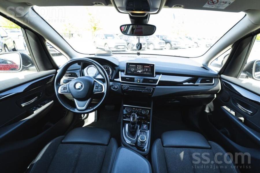 Blue BMW 218 2020 in Ventspils, with an engine capacity of 1.50 L and mileage of 140 thousand km for 15700 €, photo 12 on AUTOMOTO.COM.LV