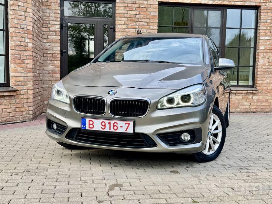 Brown BMW 218 2015 in Jelgava, with an engine capacity of 1.50 L and mileage of 0 thousand km for 8500 €, photo 1 on AUTOMOTO.COM.LV