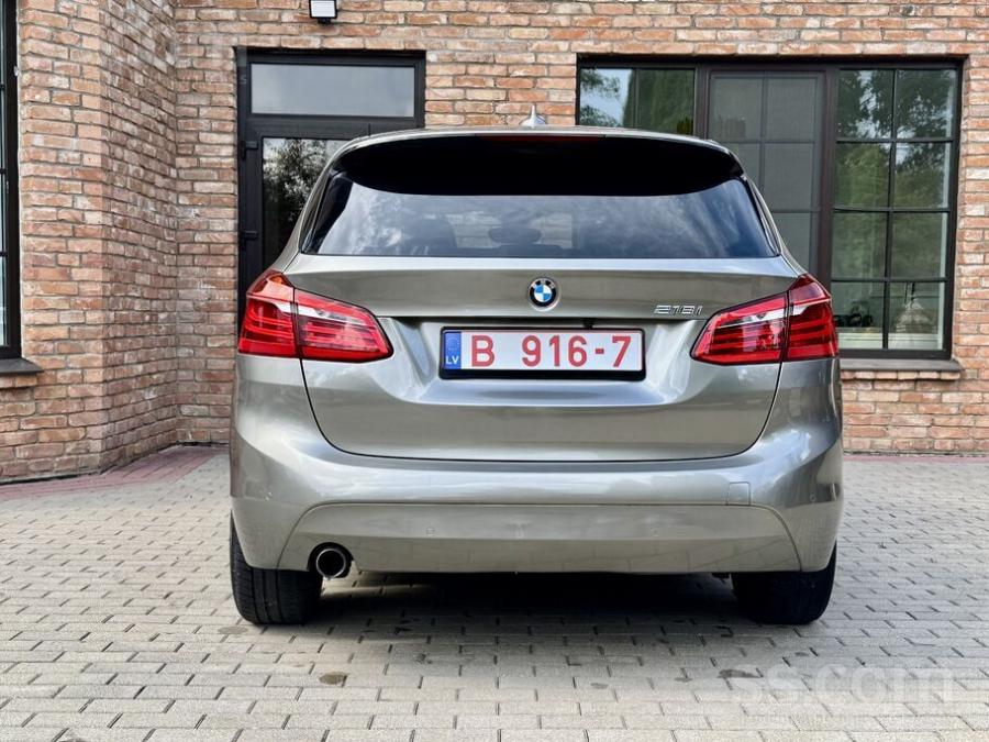 Brown BMW 218 2015 in Jelgava, with an engine capacity of 1.50 L and mileage of 0 thousand km for 8500 €, photo 9 on AUTOMOTO.COM.LV