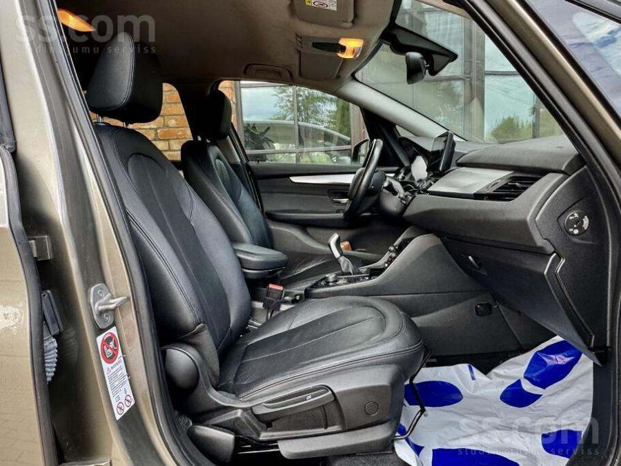 Brown BMW 218 2015 in Jelgava, with an engine capacity of 1.50 L and mileage of 0 thousand km for 8500 €, photo 11 on AUTOMOTO.COM.LV