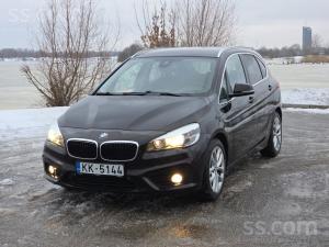 Brown BMW 218 2016 in Riga, with an engine capacity of 1.50 L and mileage of 109 thousand km for 10950 €, photo 2 on AUTOMOTO.COM.LV