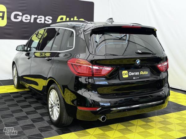 Melns BMW 218 Gran Tourer 2016 Avižieniai, ar dzinēja tilpumu 2.00 L un nobraukumu 270 tūkst. km par 9550 €, foto 4 vietnē AUTOMOTO.COM.LV