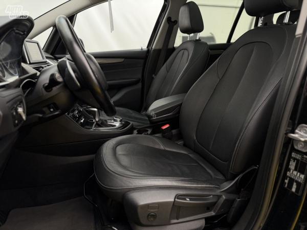 Melns BMW 218 Gran Tourer 2016 Avižieniai, ar dzinēja tilpumu 2.00 L un nobraukumu 270 tūkst. km par 9550 €, foto 10 vietnē AUTOMOTO.COM.LV