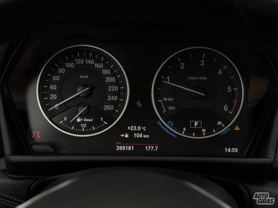 Melns BMW 218 Gran Tourer 2016 Avižieniai, ar dzinēja tilpumu 2.00 L un nobraukumu 270 tūkst. km par 9550 €, foto 27 vietnē AUTOMOTO.COM.LV