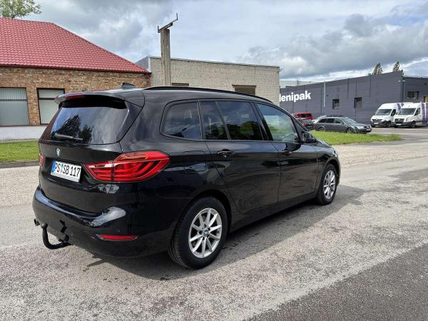 Черный БМВ 218 Gran Tourer 2015 в Паневежис, объемом двигателя 1.80 л и пробегом 250 тыс. км за 7500 €, фото 5 на AUTOMOTO.COM.LV