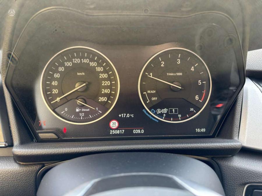 Черный БМВ 218 Gran Tourer 2015 в Паневежис, объемом двигателя 1.80 л и пробегом 250 тыс. км за 7500 €, фото 22 на AUTOMOTO.COM.LV
