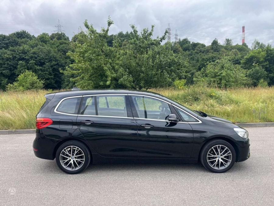 Черный БМВ 218 Gran Tourer 2015 в Вильнюс, объемом двигателя 1.50 л и пробегом 191 тыс. км за 10750 €, фото 5 на AUTOMOTO.COM.LV