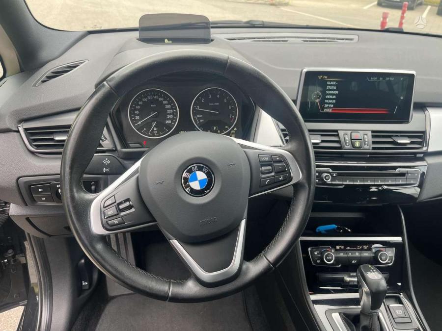 Черный БМВ 218 Gran Tourer 2015 в Вильнюс, объемом двигателя 1.50 л и пробегом 191 тыс. км за 10750 €, фото 29 на AUTOMOTO.COM.LV