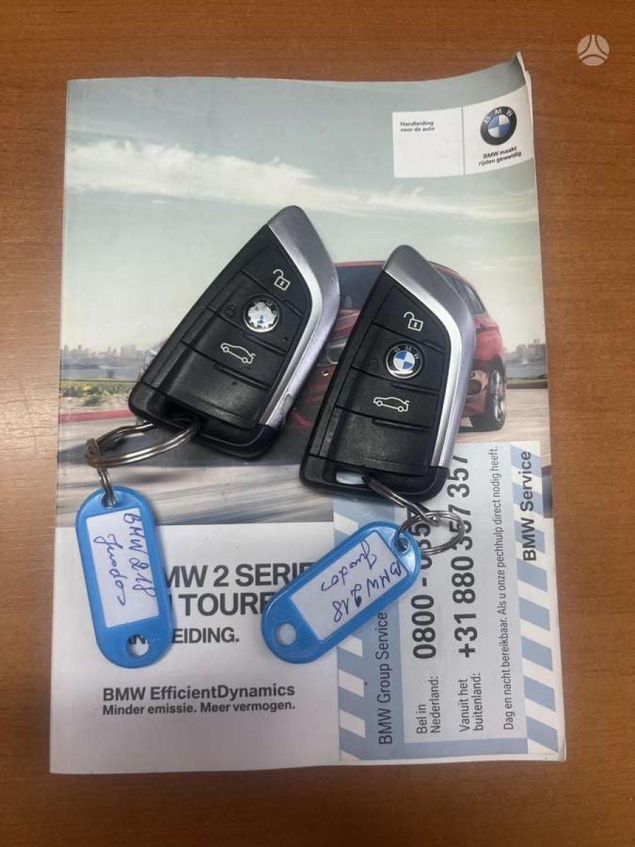 Черный БМВ 218 Gran Tourer 2015 в Вильнюс, объемом двигателя 1.50 л и пробегом 191 тыс. км за 10750 €, фото 42 на AUTOMOTO.COM.LV