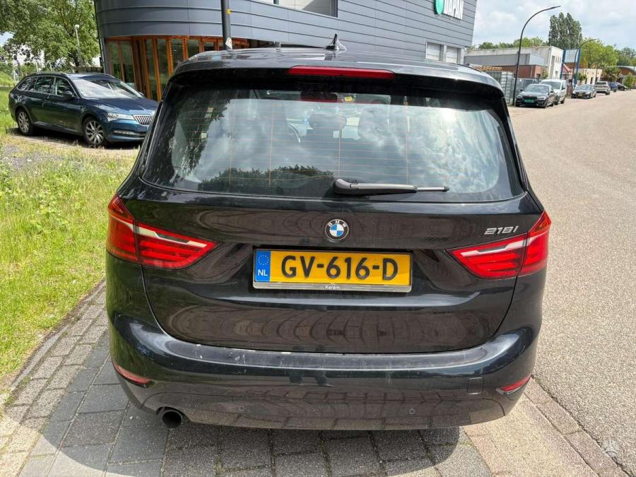 Черный БМВ 218 Gran Tourer 2015 в Вильнюс, объемом двигателя 1.50 л и пробегом 191 тыс. км за 10750 €, фото 46 на AUTOMOTO.COM.LV