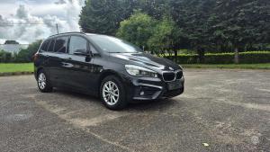 Melns BMW 218 Gran Tourer 2016 Šilutė, ar dzinēja tilpumu 1.80 L un nobraukumu 176 tūkst. km par 5999 €, foto  vietnē AUTOMOTO.COM.LV
