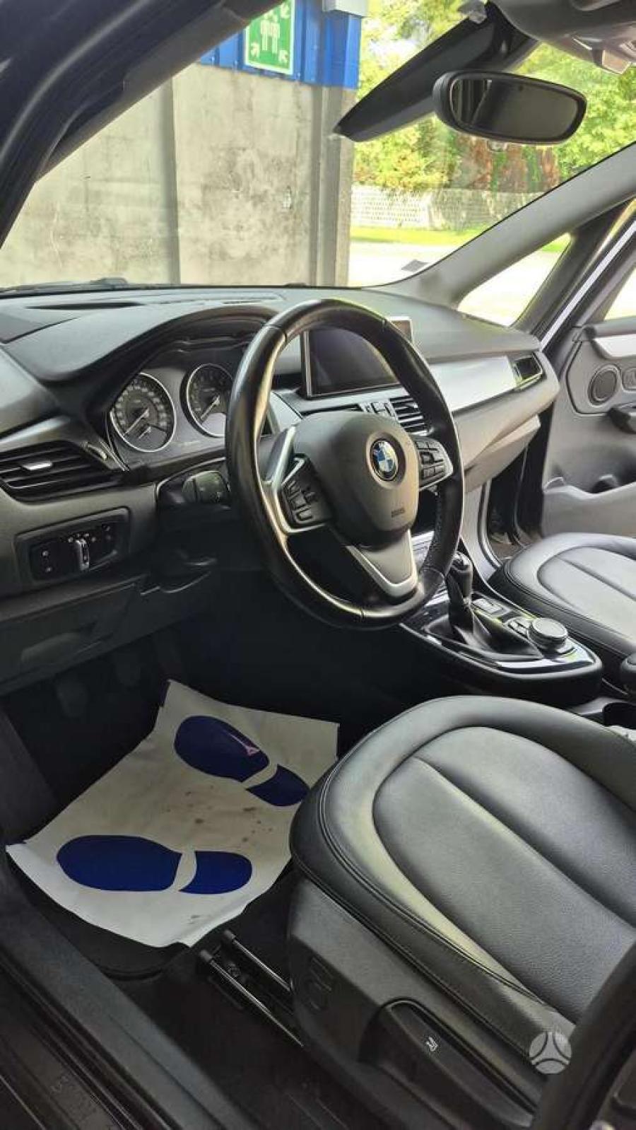 Melns BMW 218 Gran Tourer 2016 Šilutė, ar dzinēja tilpumu 1.80 L un nobraukumu 176 tūkst. km par 5999 €, foto 15 vietnē AUTOMOTO.COM.LV