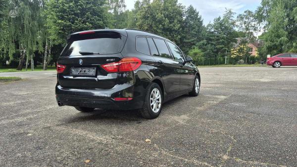 Melns BMW 218 Gran Tourer 2016 Šilutė, ar dzinēja tilpumu 1.50 L un nobraukumu 178 tūkst. km par 5999 €, foto 6 vietnē AUTOMOTO.COM.LV