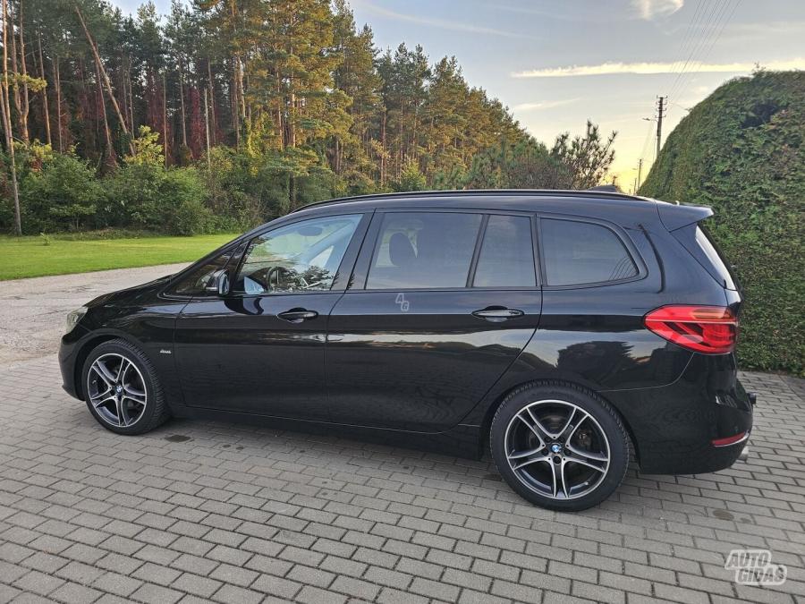 Черный БМВ 218 Gran Tourer 2016 в Укмерге, объемом двигателя 2.00 л и пробегом 203 тыс. км за 7100 €, фото 8 на AUTOMOTO.COM.LV