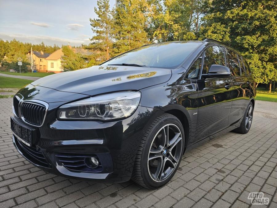 Черный БМВ 218 Gran Tourer 2016 в Укмерге, объемом двигателя 2.00 л и пробегом 203 тыс. км за 7100 €, фото 10 на AUTOMOTO.COM.LV