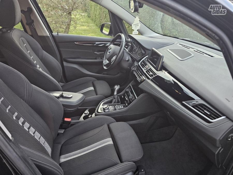Черный БМВ 218 Gran Tourer 2016 в Укмерге, объемом двигателя 2.00 л и пробегом 203 тыс. км за 7100 €, фото 13 на AUTOMOTO.COM.LV