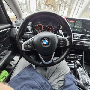 Melns BMW 218 Gran Tourer 2017 Viļņa, ar dzinēja tilpumu 2.00 L un nobraukumu 352 tūkst. km par 9800 €, foto 13 vietnē AUTOMOTO.COM.LV