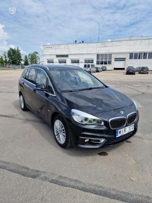 Черный БМВ 218 Gran Tourer 2017 в Паневежис, объемом двигателя 2.00 л и пробегом 195 тыс. км за 8000 €, фото  на AUTOMOTO.COM.LV