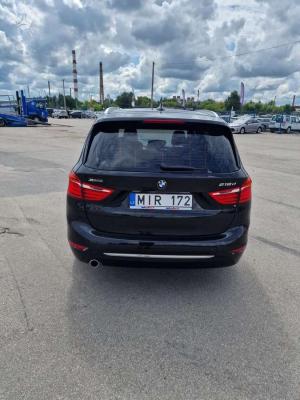 Черный БМВ 218 Gran Tourer 2017 в Паневежис, объемом двигателя 2.00 л и пробегом 195 тыс. км за 8000 €, фото 5 на AUTOMOTO.COM.LV