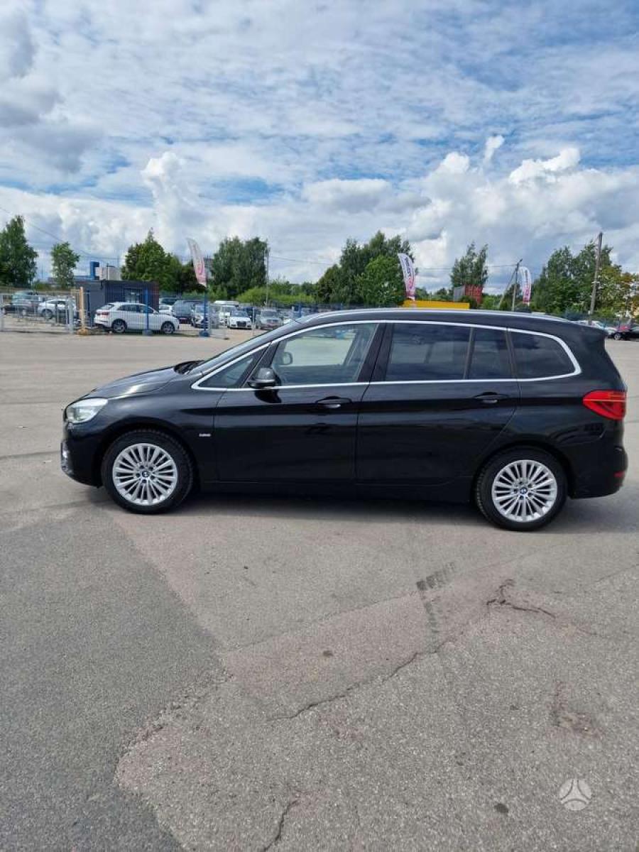 Черный БМВ 218 Gran Tourer 2017 в Паневежис, объемом двигателя 2.00 л и пробегом 195 тыс. км за 8000 €, фото 14 на AUTOMOTO.COM.LV