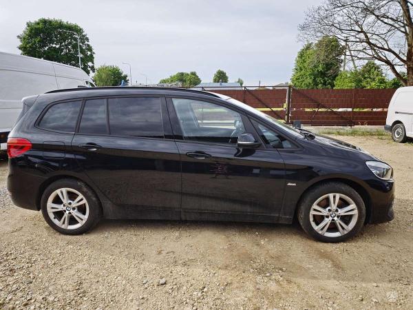 Black BMW 218 Gran Tourer 2018 in Taurage, with an engine capacity of 2.00 L and mileage of 340 thousand km for 7000 €, photo 7 on AUTOMOTO.COM.LV