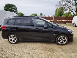 Black BMW 218 Gran Tourer 2018 in Taurage, with an engine capacity of 2.00 L and mileage of 340 thousand km for 7000 €, photo 8 on AUTOMOTO.COM.LV