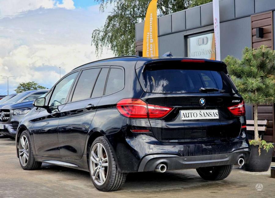 Черный БМВ 218 Gran Tourer 2021 в Таураге, объемом двигателя 2.00 л и пробегом 312 тыс. км за 13500 €, фото 8 на AUTOMOTO.COM.LV