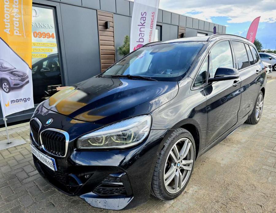 Черный БМВ 218 Gran Tourer 2021 в Таураге, объемом двигателя 2.00 л и пробегом 312 тыс. км за 13500 €, фото 12 на AUTOMOTO.COM.LV