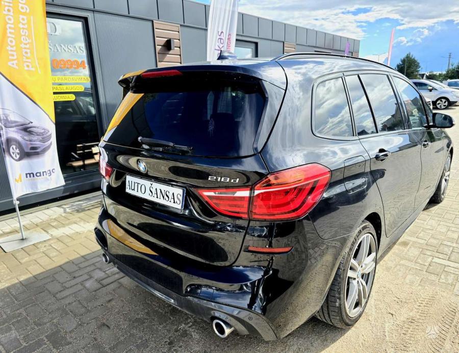 Черный БМВ 218 Gran Tourer 2021 в Таураге, объемом двигателя 2.00 л и пробегом 312 тыс. км за 13500 €, фото 13 на AUTOMOTO.COM.LV