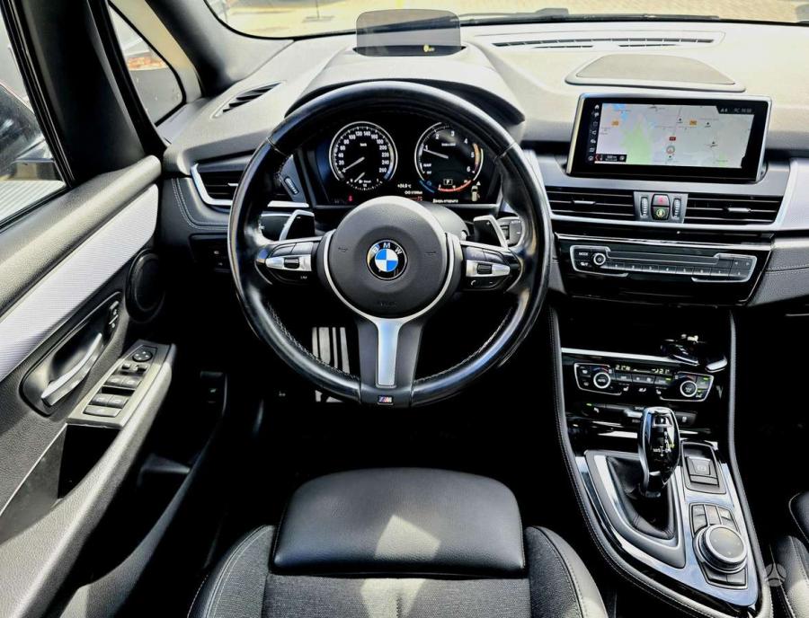 Черный БМВ 218 Gran Tourer 2021 в Таураге, объемом двигателя 2.00 л и пробегом 312 тыс. км за 13500 €, фото 15 на AUTOMOTO.COM.LV