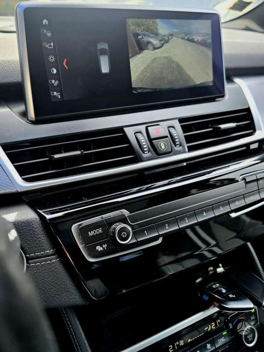 Черный БМВ 218 Gran Tourer 2021 в Таураге, объемом двигателя 2.00 л и пробегом 312 тыс. км за 13500 €, фото 17 на AUTOMOTO.COM.LV