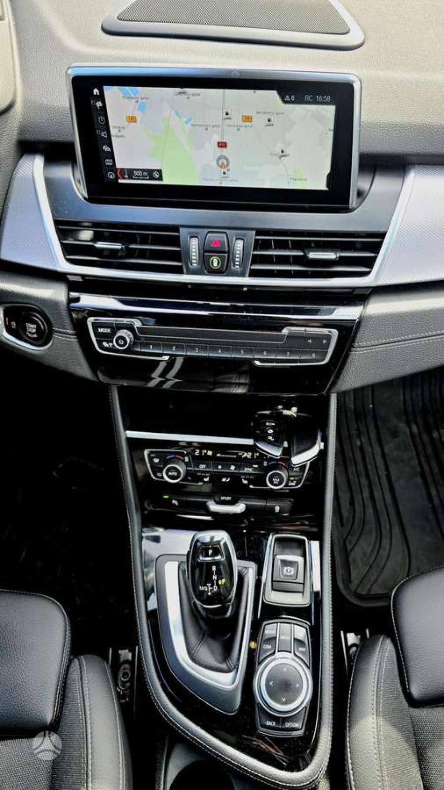 Черный БМВ 218 Gran Tourer 2021 в Таураге, объемом двигателя 2.00 л и пробегом 312 тыс. км за 13500 €, фото 19 на AUTOMOTO.COM.LV
