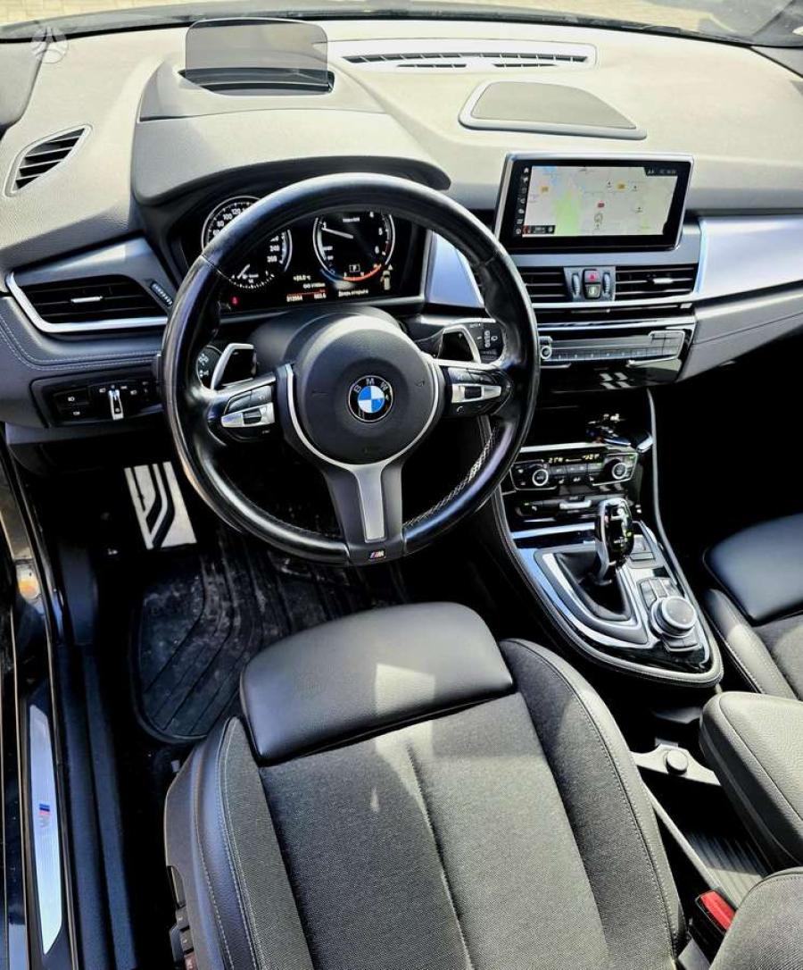 Черный БМВ 218 Gran Tourer 2021 в Таураге, объемом двигателя 2.00 л и пробегом 312 тыс. км за 13500 €, фото 24 на AUTOMOTO.COM.LV