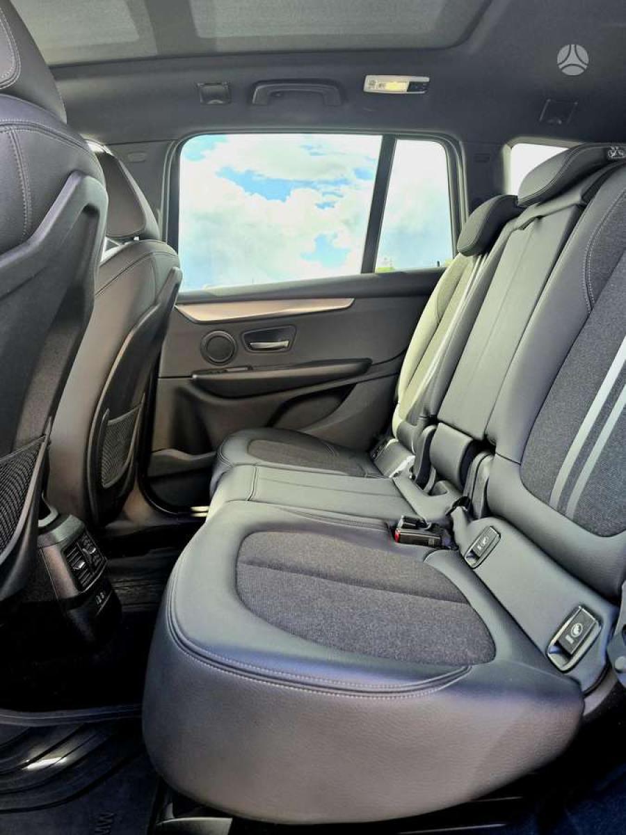 Черный БМВ 218 Gran Tourer 2021 в Таураге, объемом двигателя 2.00 л и пробегом 312 тыс. км за 13500 €, фото 29 на AUTOMOTO.COM.LV