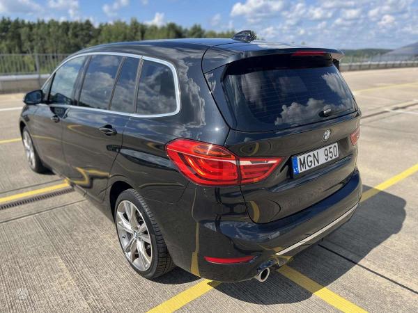 Melns BMW 218 Gran Tourer 2022 Viļņa, ar dzinēja tilpumu 1.50 L un nobraukumu 81 tūkst. km par 16999 €, foto 6 vietnē AUTOMOTO.COM.LV