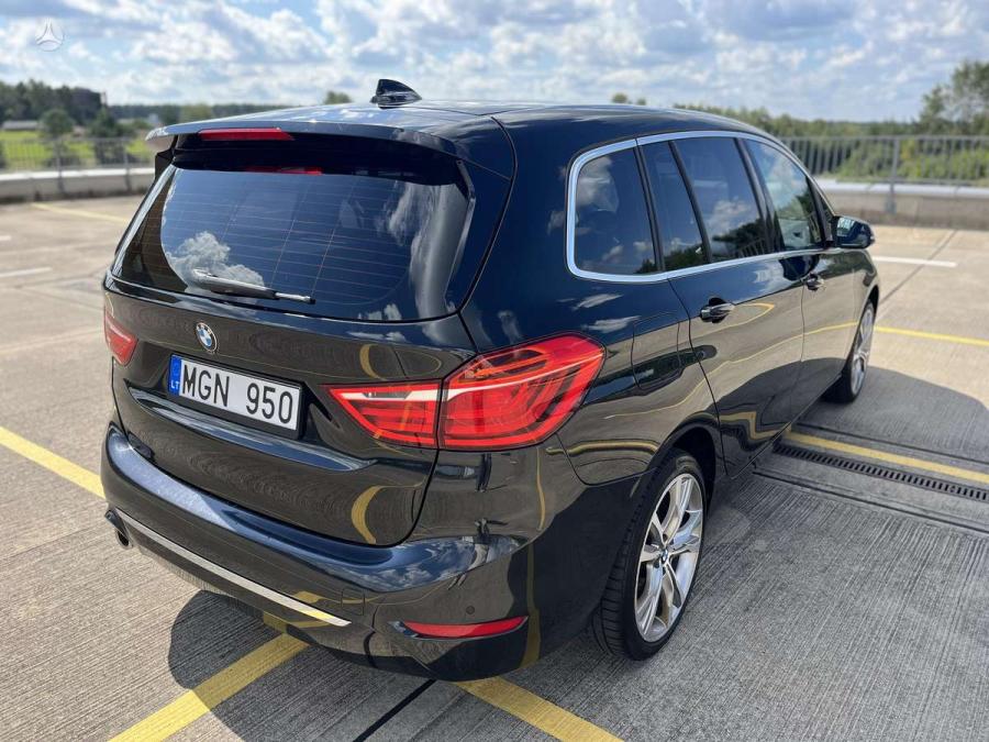 Melns BMW 218 Gran Tourer 2022 Viļņa, ar dzinēja tilpumu 1.50 L un nobraukumu 81 tūkst. km par 16999 €, foto 8 vietnē AUTOMOTO.COM.LV