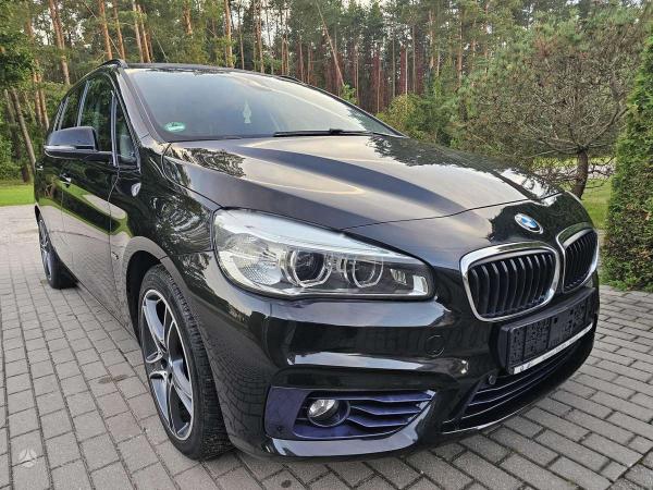 Черный БМВ 218 Gran Tourer 2016 в Укмерге, объемом двигателя 2.00 л и пробегом 203 тыс. км за 7500 €, фото 6 на AUTOMOTO.COM.LV