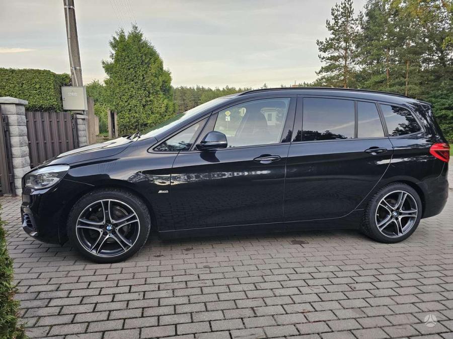 Черный БМВ 218 Gran Tourer 2016 в Укмерге, объемом двигателя 2.00 л и пробегом 203 тыс. км за 7500 €, фото 12 на AUTOMOTO.COM.LV