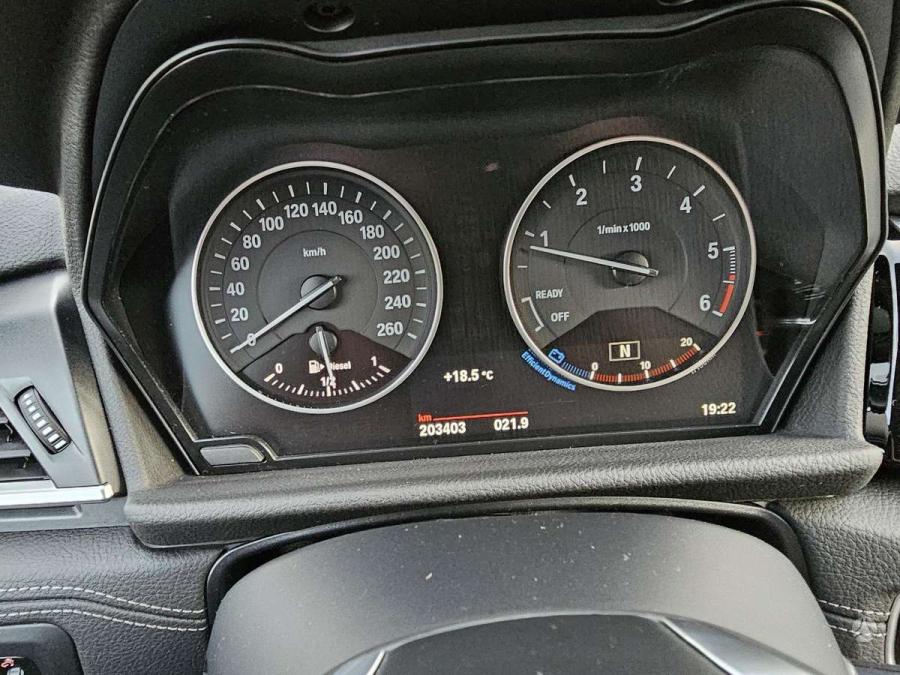 Черный БМВ 218 Gran Tourer 2016 в Укмерге, объемом двигателя 2.00 л и пробегом 203 тыс. км за 7500 €, фото 17 на AUTOMOTO.COM.LV