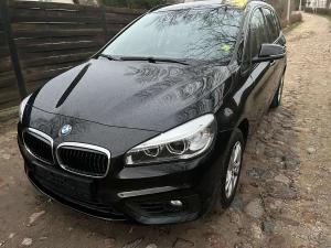 Melns BMW 218 Gran Tourer 2017 Klaipėda, ar dzinēja tilpumu 2.00 L un nobraukumu 287 tūkst. km par 7800 €, foto 6 vietnē AUTOMOTO.COM.LV