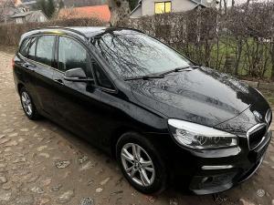 Melns BMW 218 Gran Tourer 2017 Klaipėda, ar dzinēja tilpumu 2.00 L un nobraukumu 287 tūkst. km par 7800 €, foto 12 vietnē AUTOMOTO.COM.LV