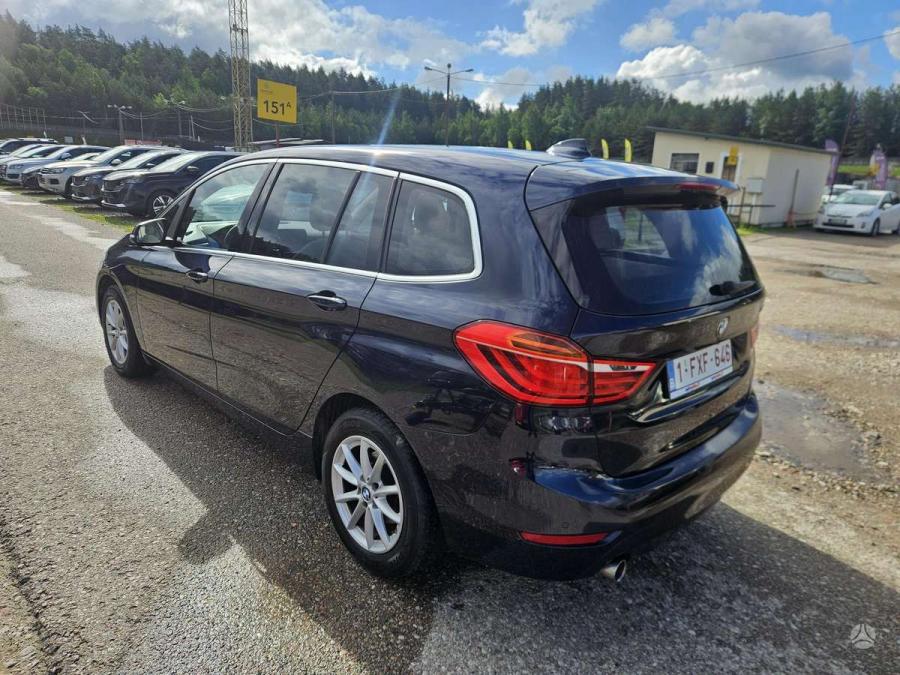 Zils BMW 218 Gran Tourer 2016 Viļņa, ar dzinēja tilpumu 2.00 L un nobraukumu 221 tūkst. km par 7950 €, foto 4 vietnē AUTOMOTO.COM.LV