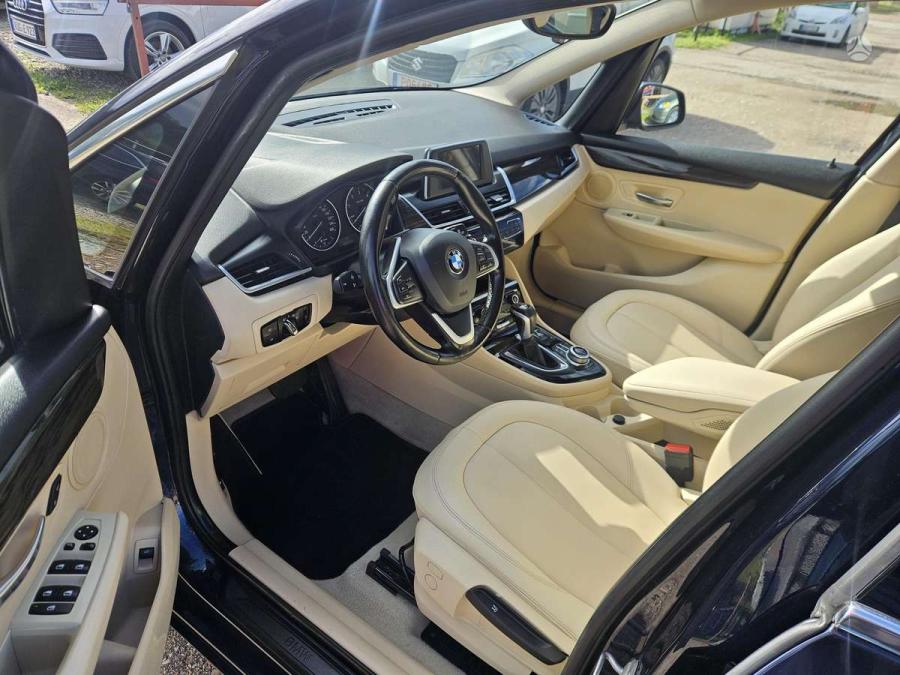 Zils BMW 218 Gran Tourer 2016 Viļņa, ar dzinēja tilpumu 2.00 L un nobraukumu 221 tūkst. km par 7950 €, foto 11 vietnē AUTOMOTO.COM.LV