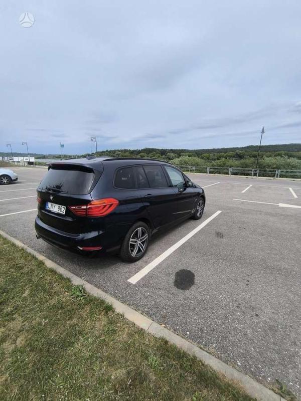 Синий БМВ 218 Gran Tourer 2016 в Алитус, объемом двигателя 2.00 л и пробегом 286 тыс. км за 8500 €, фото 9 на AUTOMOTO.COM.LV