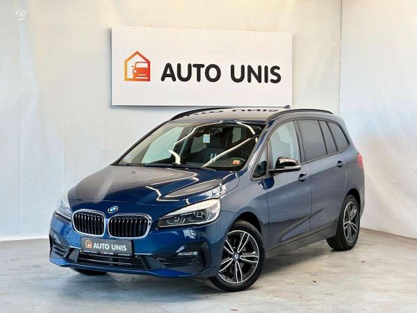 Zils BMW 218 Gran Tourer 2022 Viļņa, ar dzinēja tilpumu 1.50 L un nobraukumu 174 tūkst. km par 17424 €, foto 1 vietnē AUTOMOTO.COM.LV