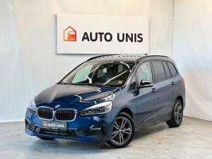 Blue BMW 218 Gran Tourer 2022 in Vilnius, with an engine capacity of 1.50 L and mileage of 174 thousand km for 17424 €, photo  on AUTOMOTO.COM.LV